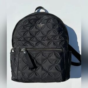 kate spade | Bags | Kate Spade Designer Quilted Black Chelsea Large ...